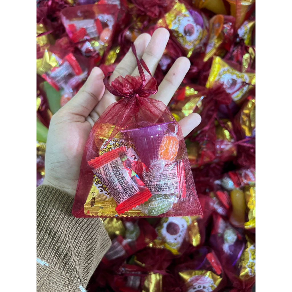 Doorgift Candy 🍬 Goodies Candy 🍬 (design - candy organza bag) ACCEPT ...