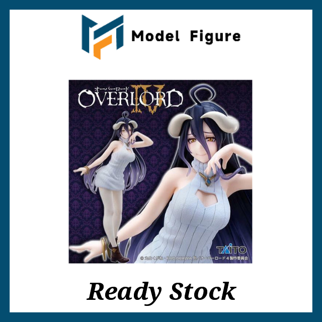 Taito - Overlord Coreful Figure Albedo Knit Dress Ver. | Shopee Malaysia