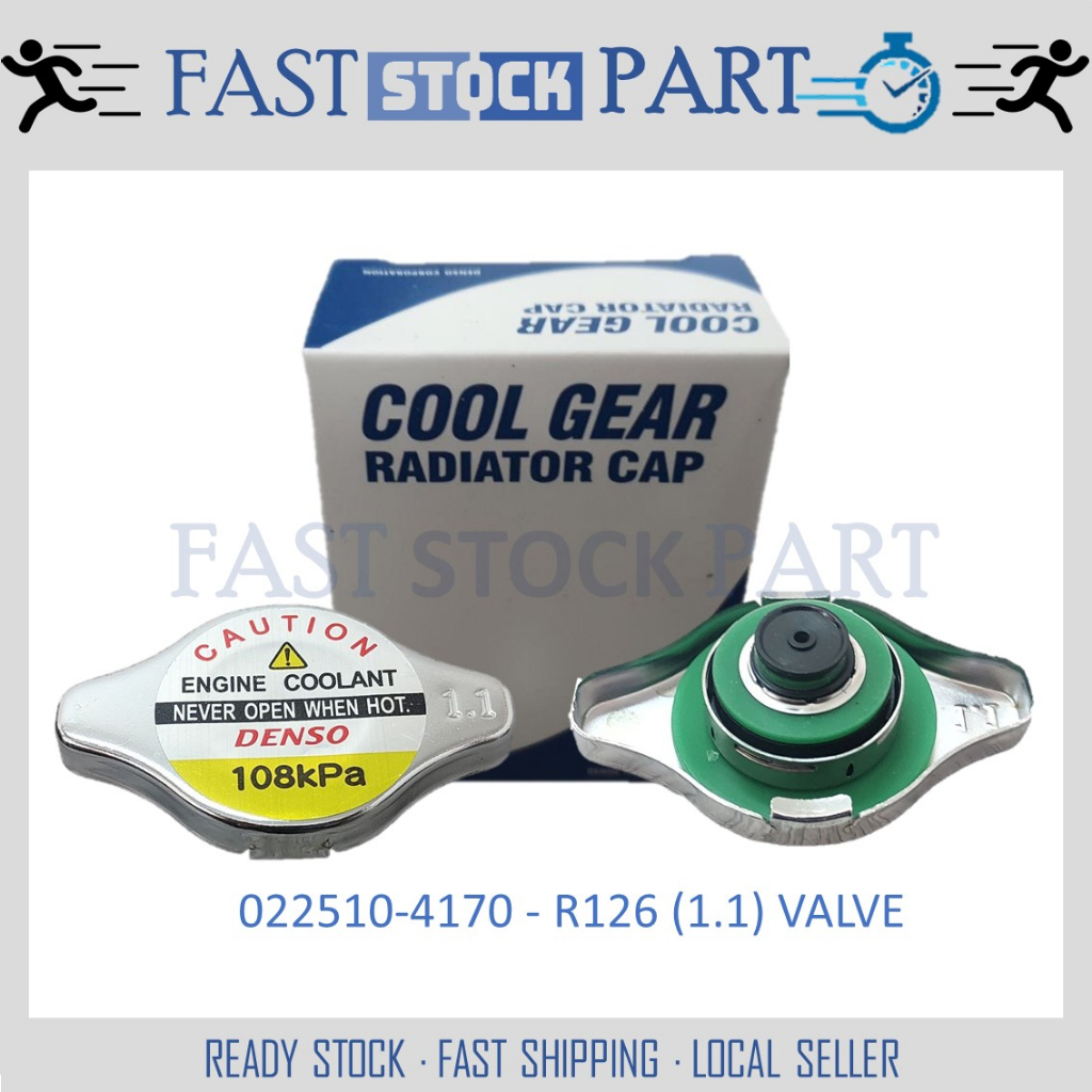 1PC COOL GEAR RADIATOR CAP PENUTUP -MADE IN JAPAN 022510-4170 R126 (1.1 ...