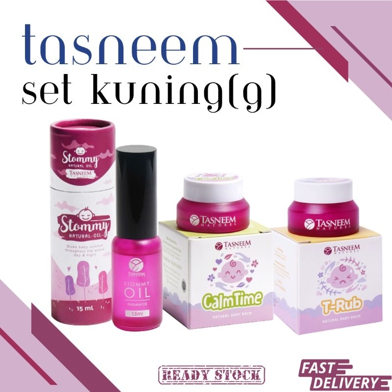 TASNEEM NATURAL SET KUNING(G) | Shopee Malaysia