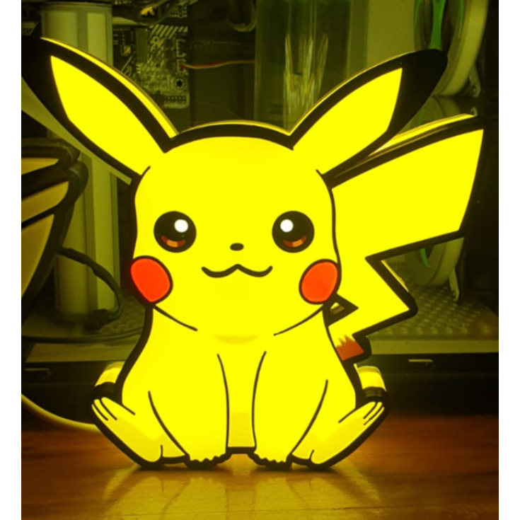 PIKACHU USB LED LAMP LIGHT | Shopee Malaysia