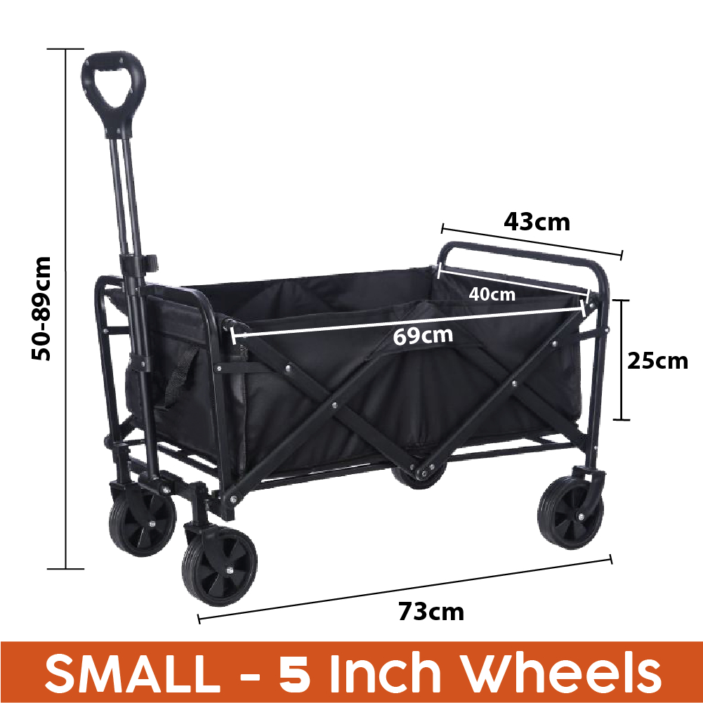 Trolley Wagon Camping trolley portable Outdoor Foldable folding ...