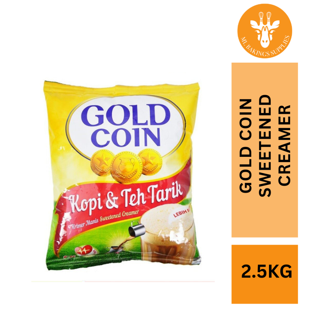 [READY STOCK] Gold Coin Sweetened Creamer Pouch 2.5kg/ Kopi Teh Tarik ...