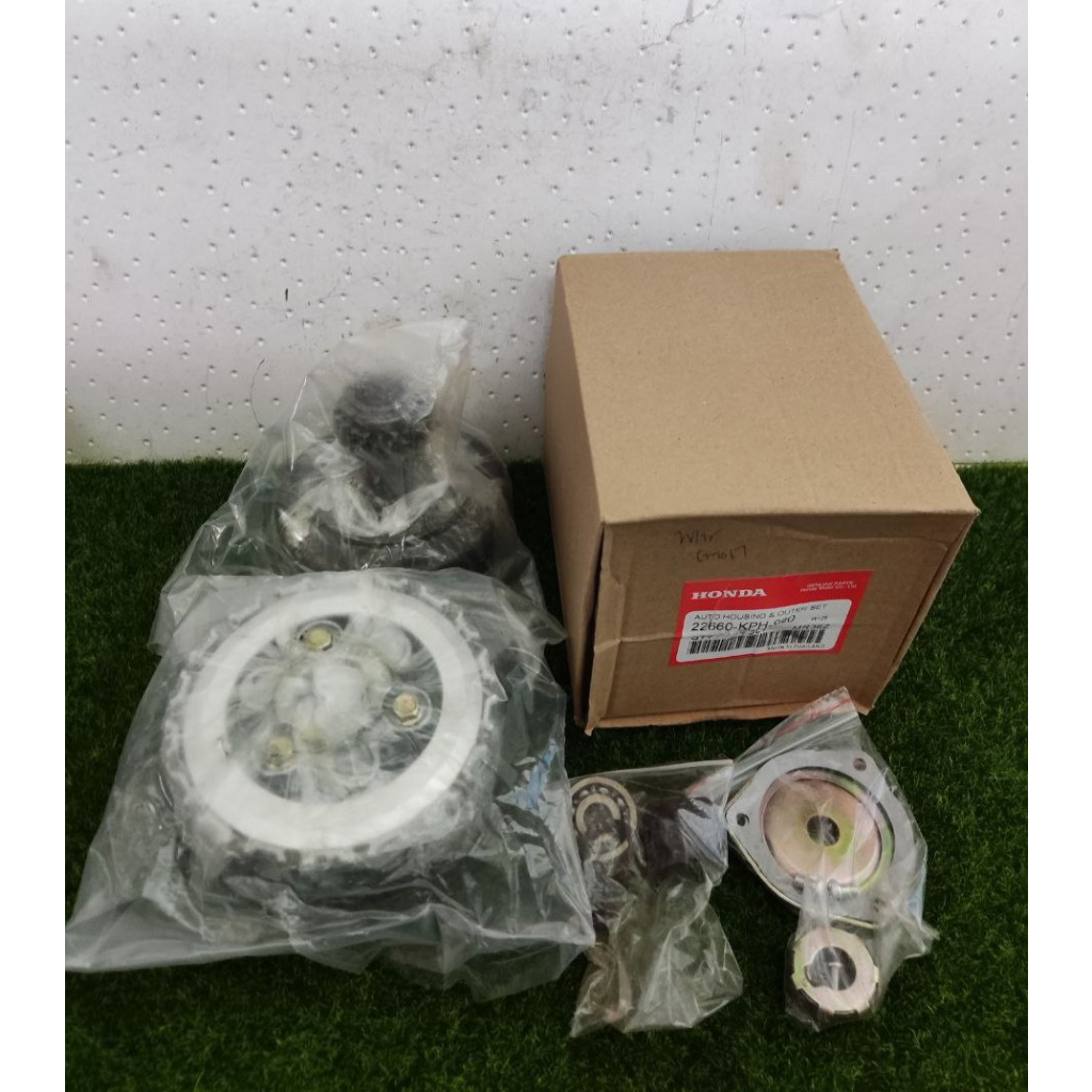 HONDA WAVE 125, WAVE 125S, WAVE 125-X AUTO CLUTCH COMPLETE FULL SET ...