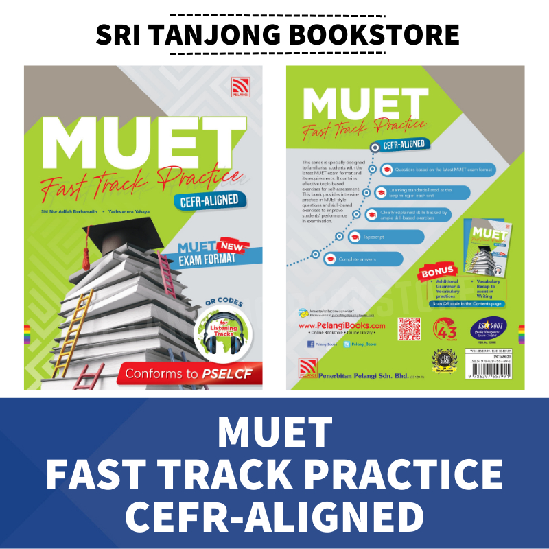 [ST] PELANGI Buku Rujukan & Buku Latihan 2023 : MUET Fast Track ...