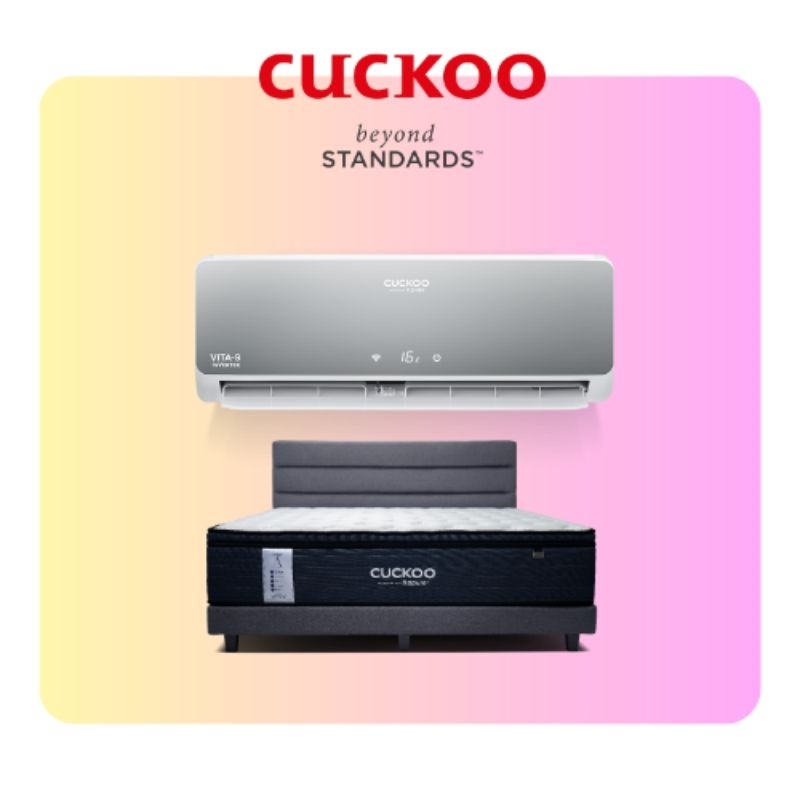 [CUCKOO] Combo Tilam Dan Aircond Cuckoo | Shopee Malaysia