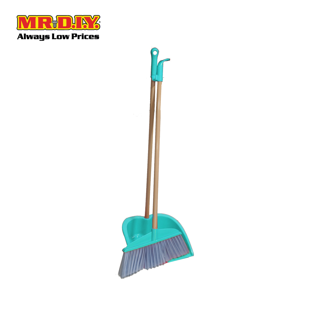 (MR.DIY) Broom And Dustpan Set Cleaning | Shopee Malaysia