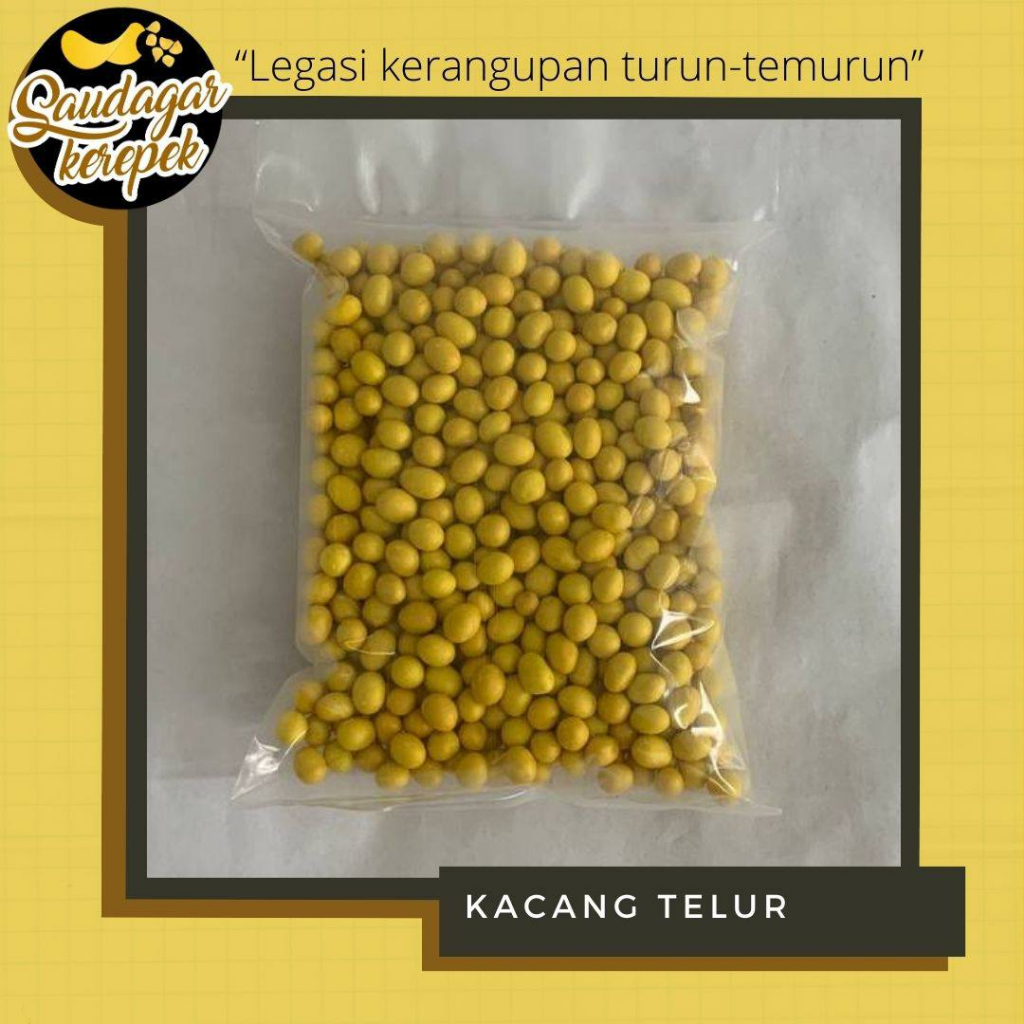 Kacang Telur Kuning 500g | Shopee Malaysia