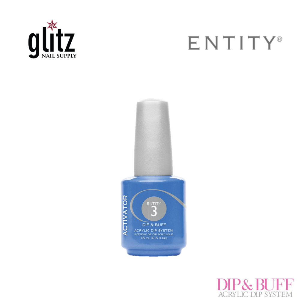 ENTITY Dip & Buff Essentials Liquid #3 Activator for Dipping Powder ...