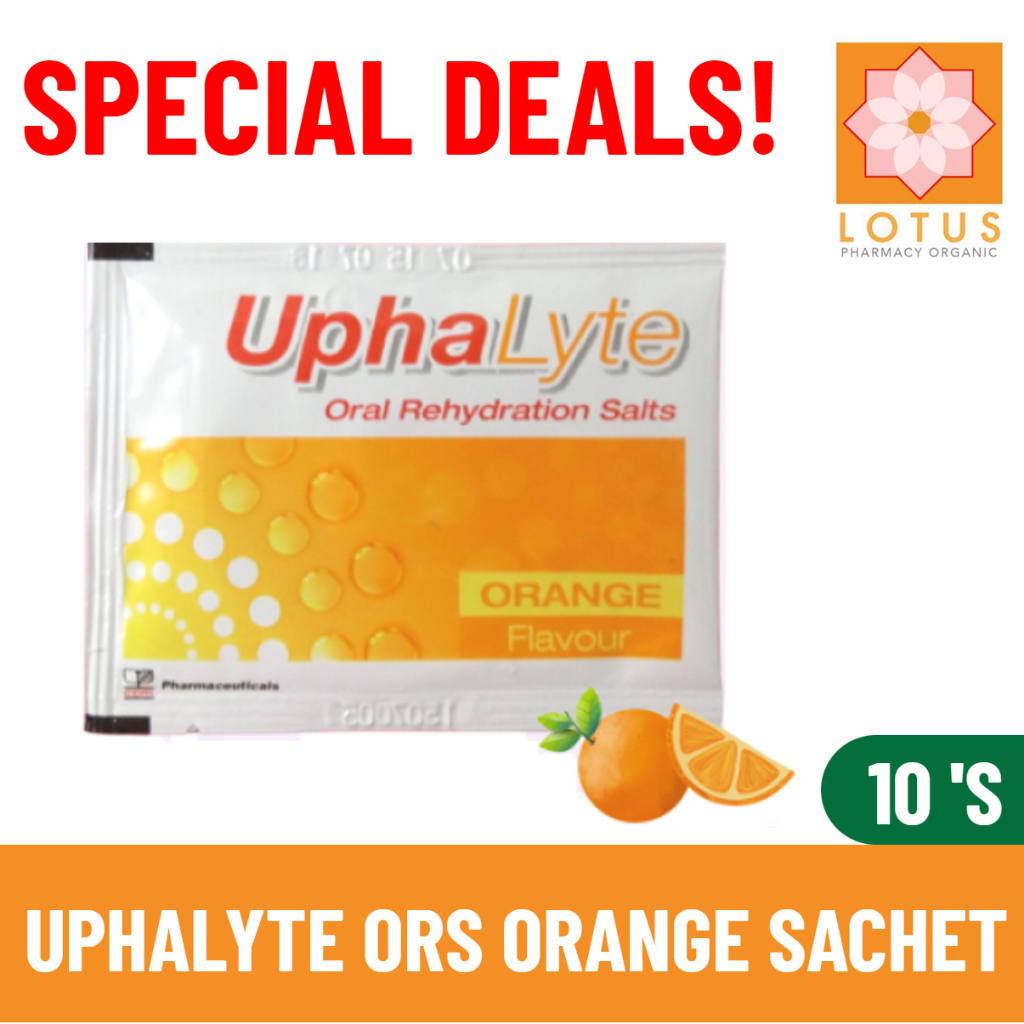 ORS Uphalyte Orange Salt Sachet (10s) | Shopee Malaysia