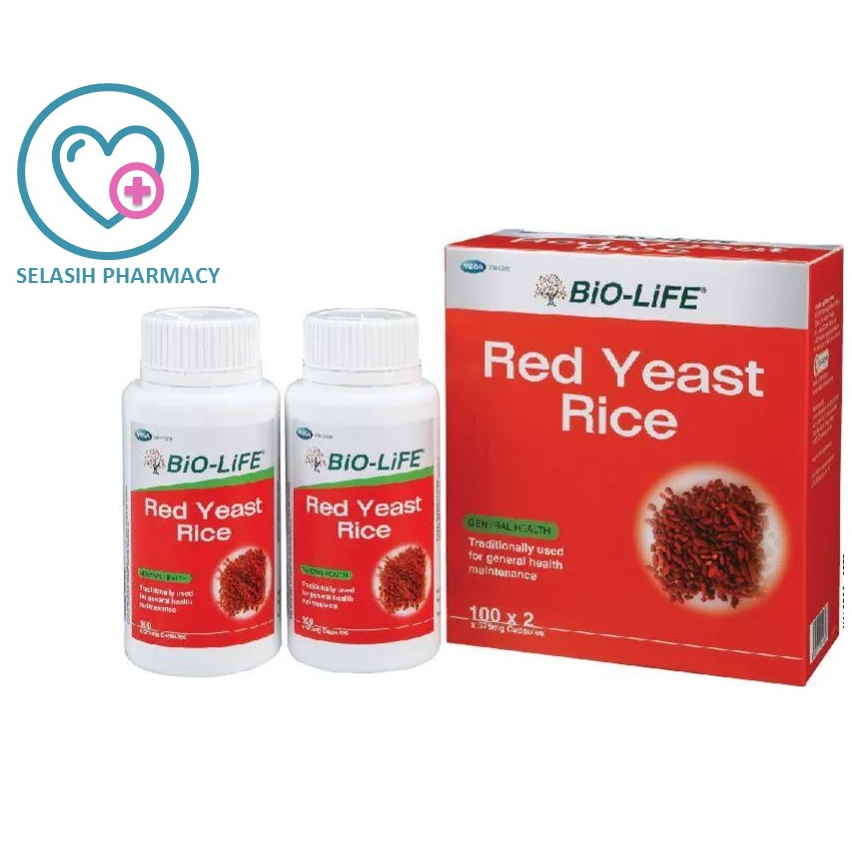 [CLEARANCE] BIO-LIFE RED YEAST RICE CAPSULES 2X100'S (EXP 09/23 ...