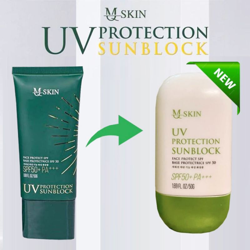 100% Original _ Sunscreen Ginseng Mq-skin SPF50+ PA+++ 50ml | Shopee ...