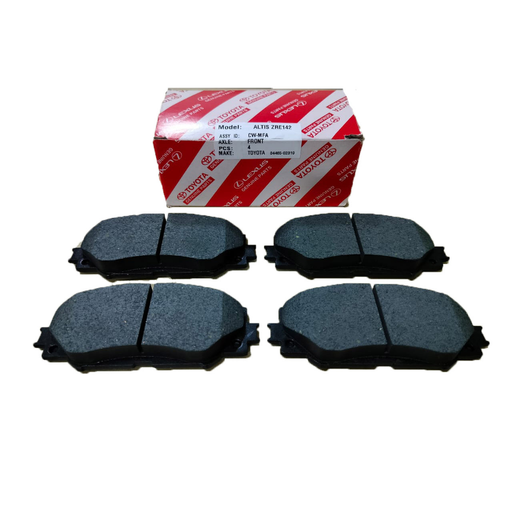 TOYOTA ALTIS ZZE142 & ZRE142 FRONT DISC BRAKE PAD (04465-02310 ...
