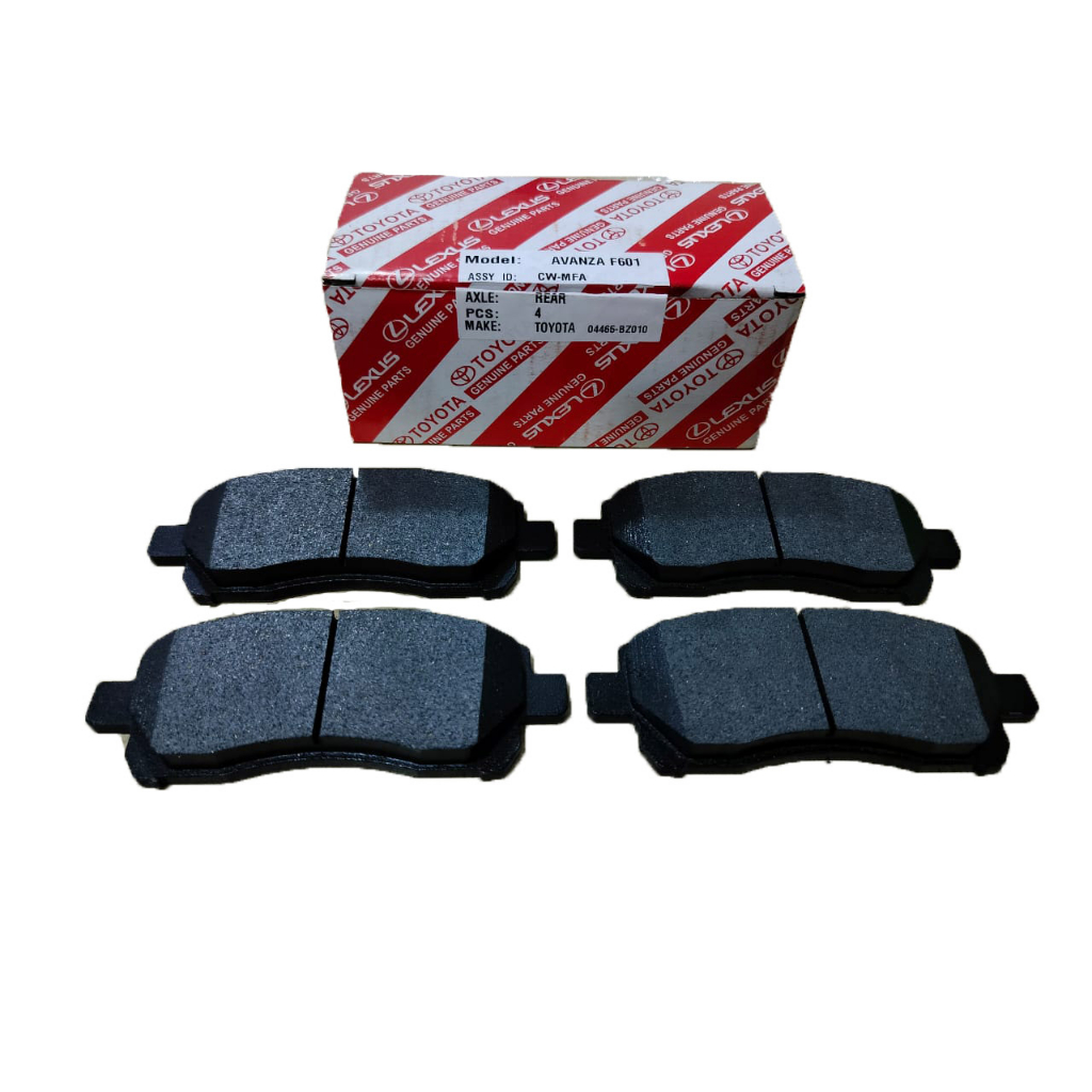 TOYOTA AVANZA F601 FRONT DISC BRAKE PAD (04465-BZ010) | Shopee Malaysia