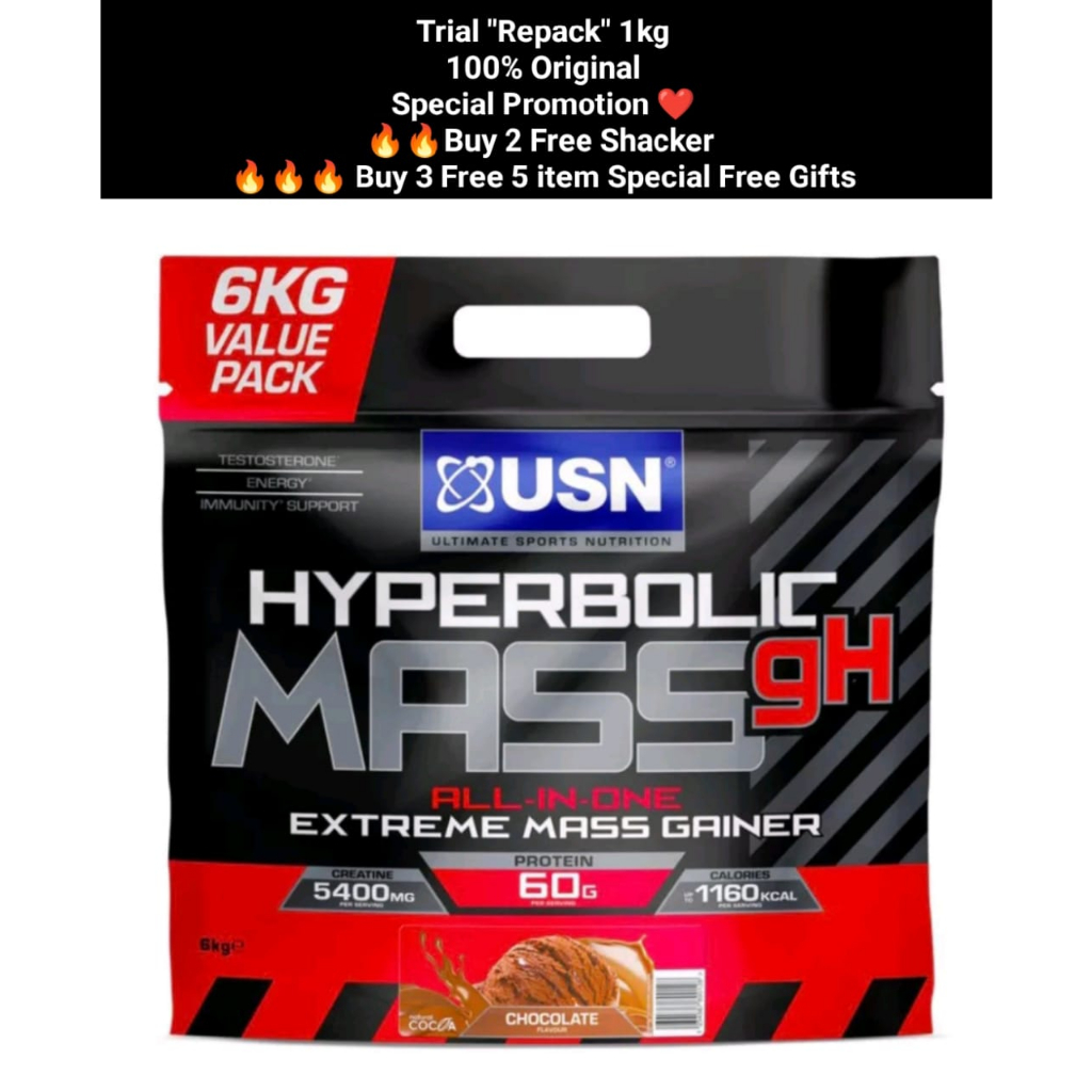 USN Hyperbolic Mass & USN Fash Grow Anabolic 🔥 🔥 FREE TOWEL 🔥 🔥 Extreme ...