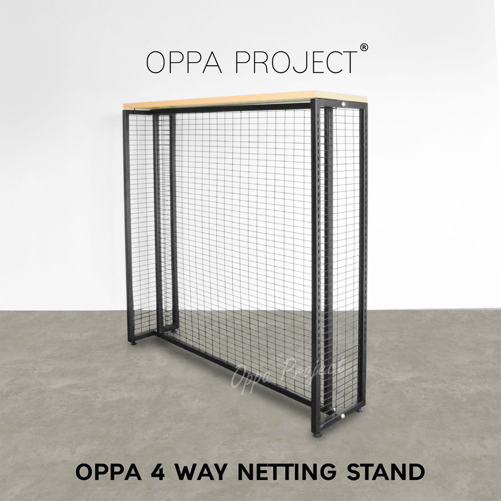 OPPA PROJECT [READY STOCK] 4 Way Netting Stand /Multipurpose Display ...