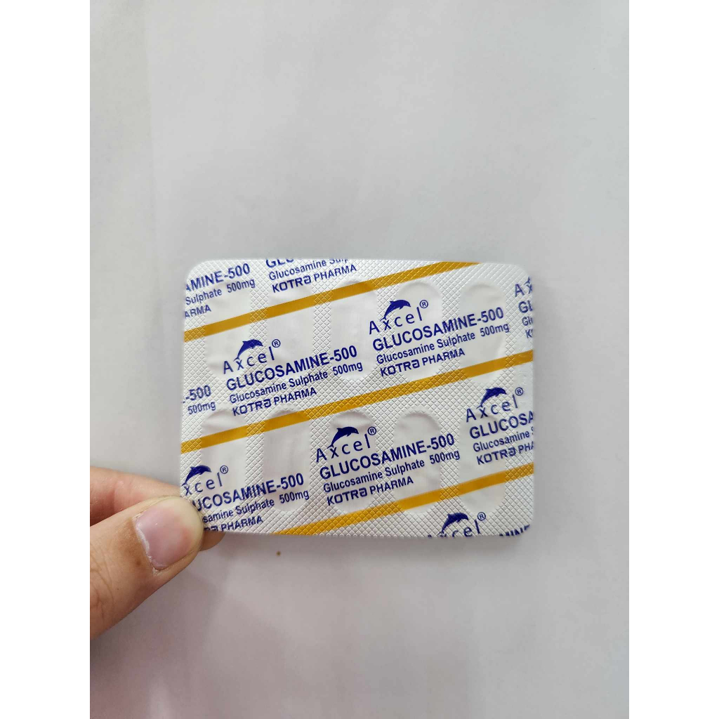 (Clearance Exp:12/24) AXCEL GLUCOSAMINE TAB 500MG 10'S/STP | Shopee ...