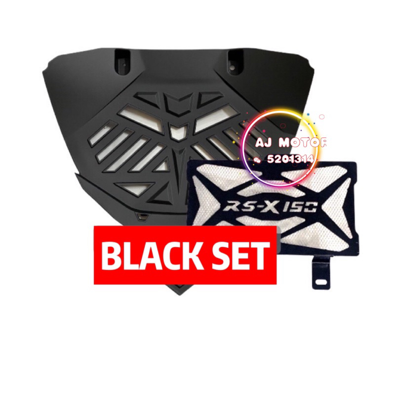 HONDA RSX150 WINNER-X RADIATOR NET ALLOY / ENGINE COVER CARBON RSX 150 ...