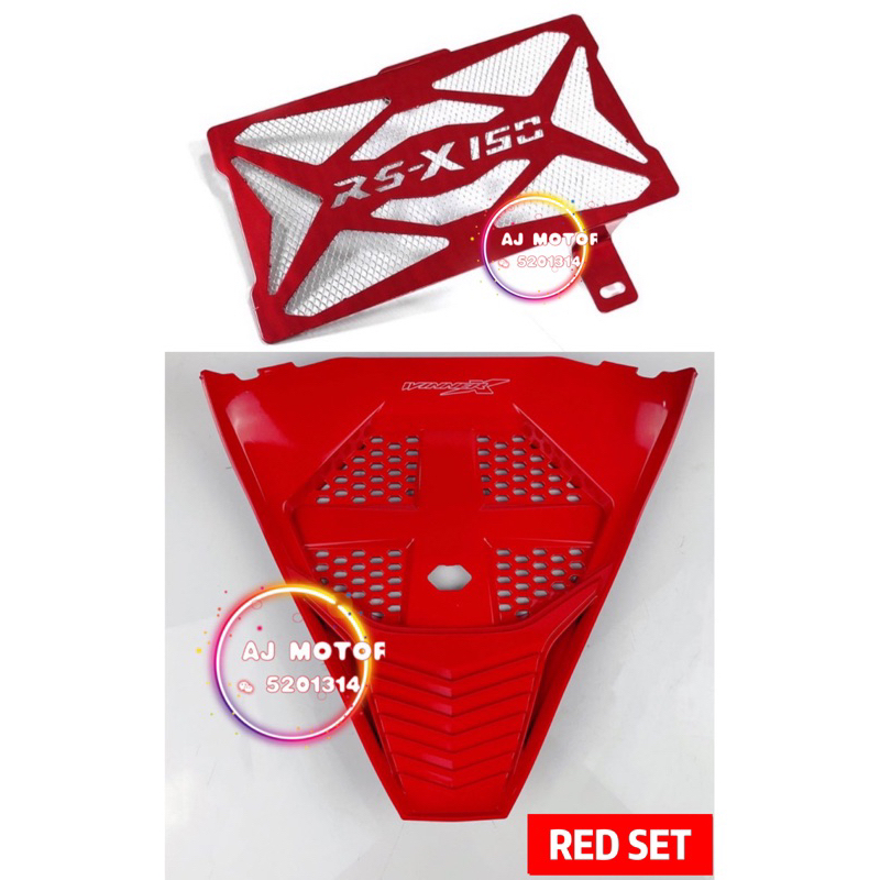 HONDA RSX150 WINNER-X RADIATOR COVER ALLOY / ENGINE CARBON RSX 150 ...