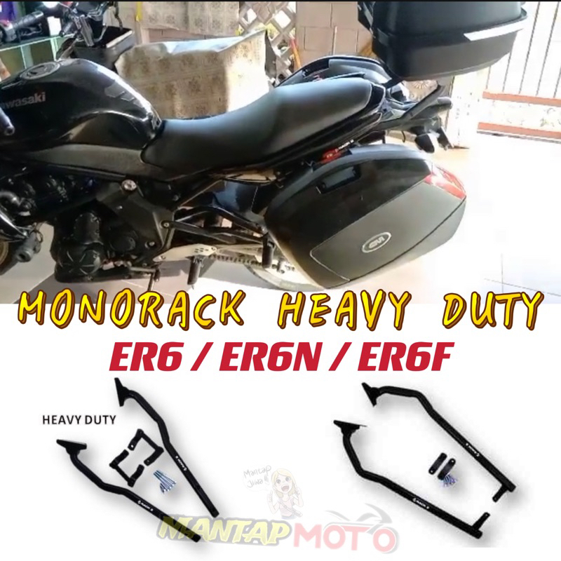 ER6 ER6F 08-11 / ER6N ER6F 2012 RACK-2 MONORACK HEAVY DUTY KAWASAKI ...
