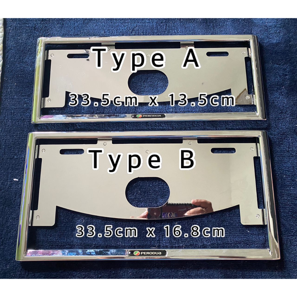 Frame Plate Perodua myvi MG3 alza axia aruz kenari kelisa kancil mira ...