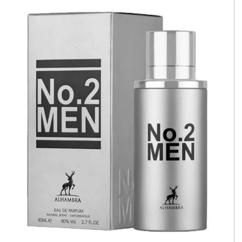 No. 2 Men Maison Alhambra EDP 80ml ( Dupe CH 212 Men NYC) NIB | Shopee ...
