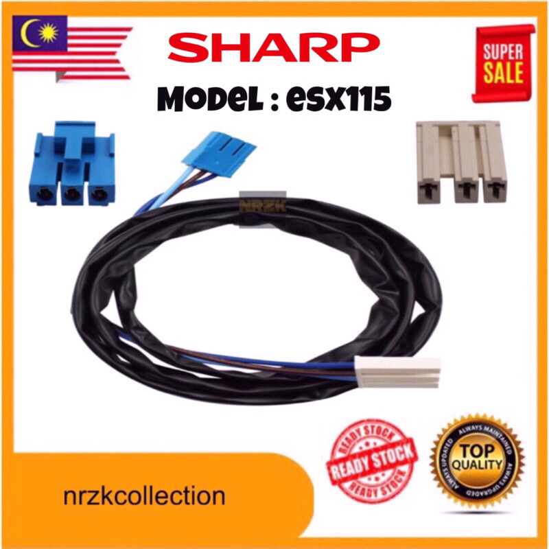 ESX115 SHARP CABLE WATER LEVEL SENSOR WASHING MACHINE CABLE WIRING ...