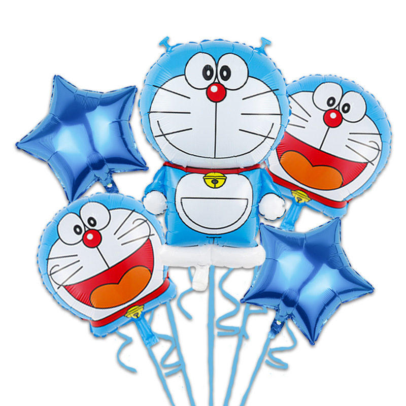 Doraemon Dorami Sizuka Giant Sunyo Cartoon Foil Balloon Big Size ...