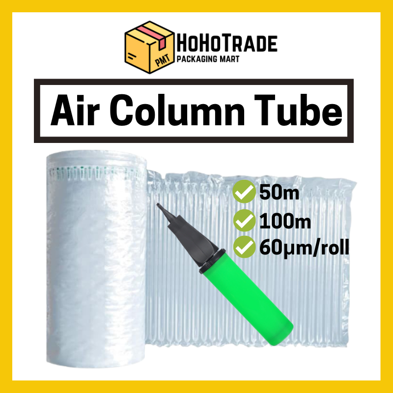 Air Bubble Tube 50Meter / 100Meter Inflatable Air Bubble Wrap 60um Air ...