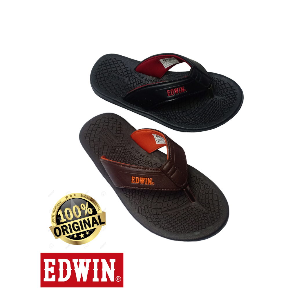 Original Edwin Men Shoe - Sandals | Shopee Malaysia