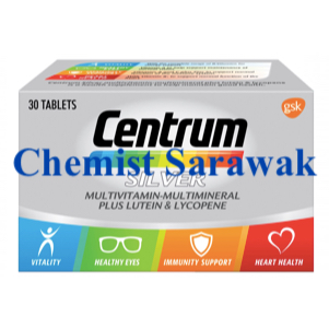 Centrum Multivitamin-multimineral plus lutein&lycopene 30's/30'sx2/100 ...