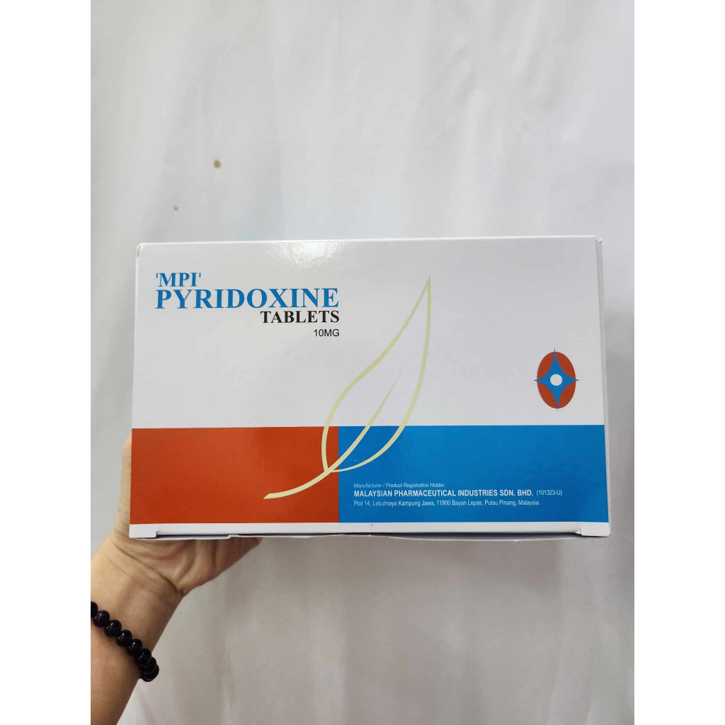 PYRIDOXINE 10MG VITAMIN B6 TABLETS 100STP/BOX | Shopee Malaysia