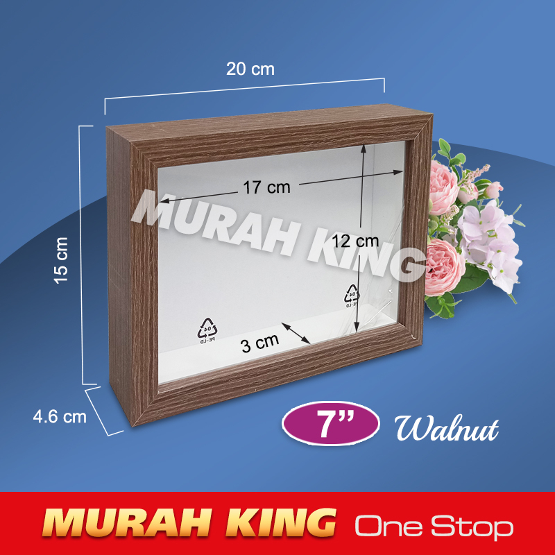 Hollow Frame 3D Wooden Frame / Photo Frame / WOOD FRAME PHOTO / BINGKAI ...