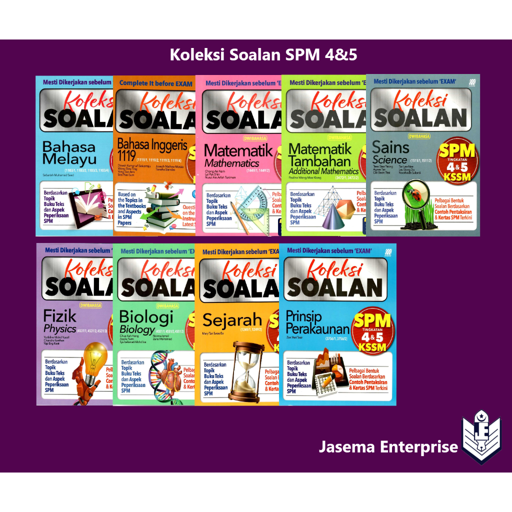 Koleksi Soalan SPM Tingkatan 4&5 Bm | English | Matematik Tambahan ...