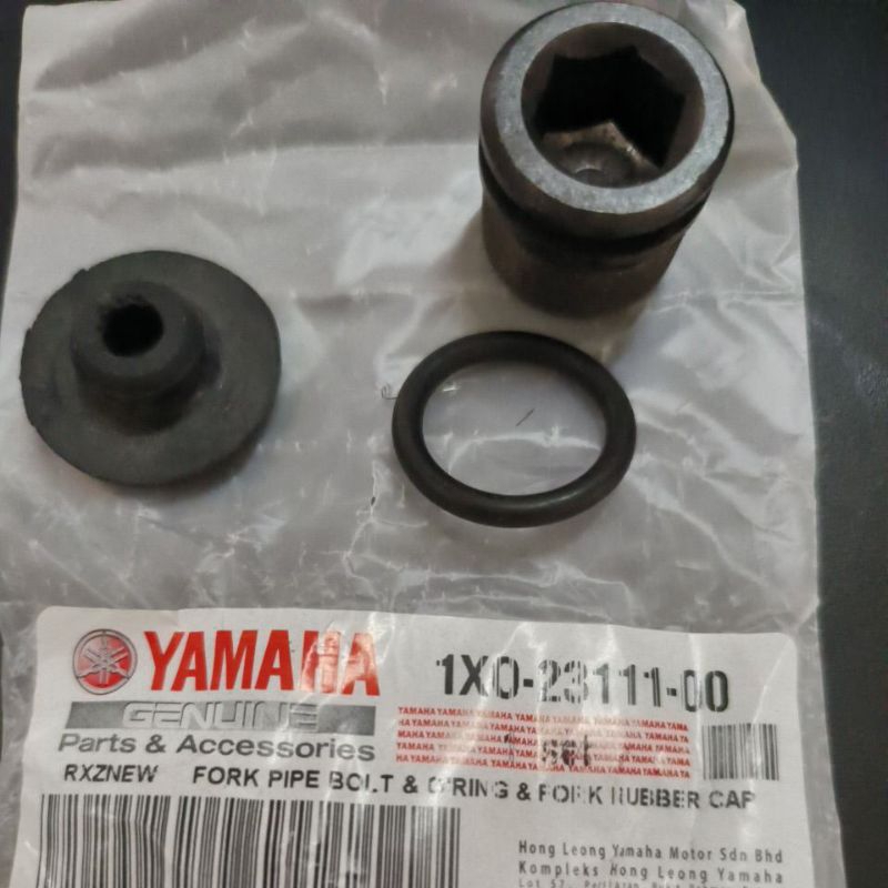 ORIGINAL NUT FORK RXZ YAMAHA RXZ FORK INNER TUBE FRONT ALENKI NUT WITH ...