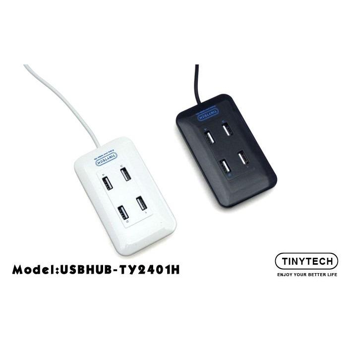 TINYTECH USB V2.0 4 PORTS HUB 480MBPS HIGH SPEED HUB | Shopee Malaysia