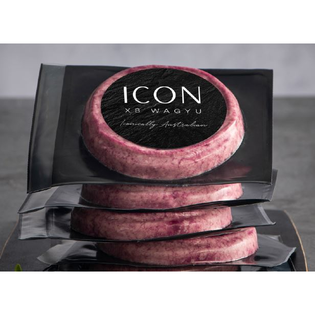 Australian ICON XB Wagyu Beef Burger Patties (ICON) - Halal - For Klang ...