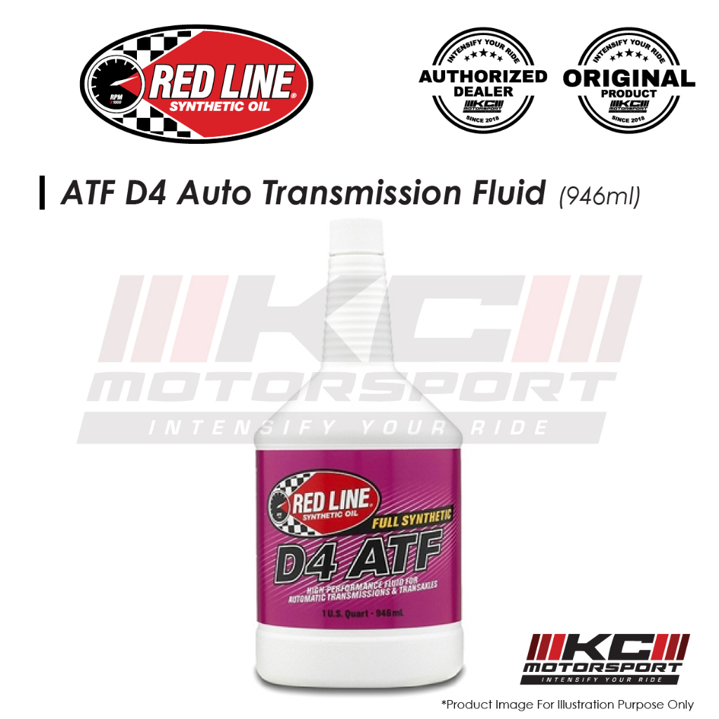 RED LINE REDLINE ATF D4 Auto Transmission Fluid (946ml) | Shopee Malaysia