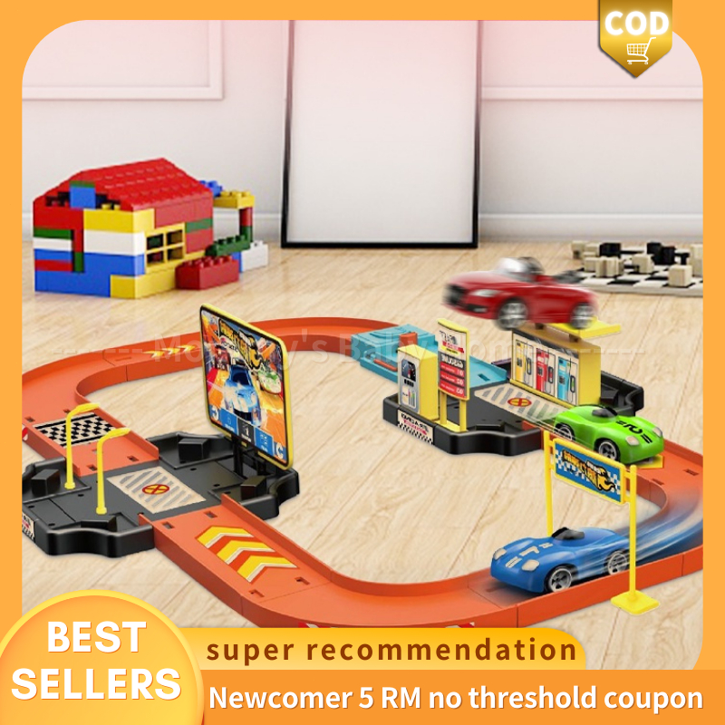 Children's racing toys Children's track racing outdoor toys Ejection ...