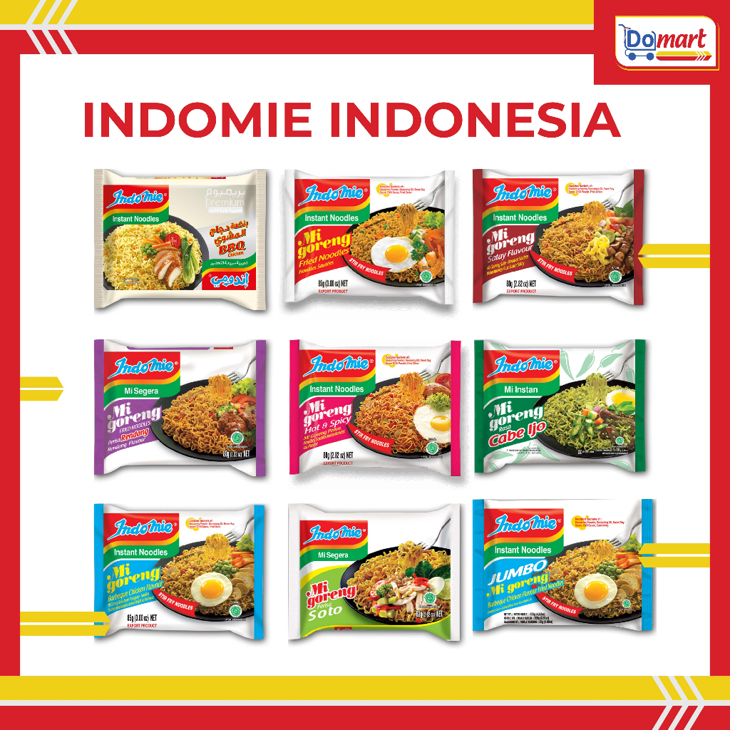 !!ORIGINAL!! INDOMIE ASLI INDONESIA 1 PCS | 1 PACK( ISI 5 PCS) | Shopee ...