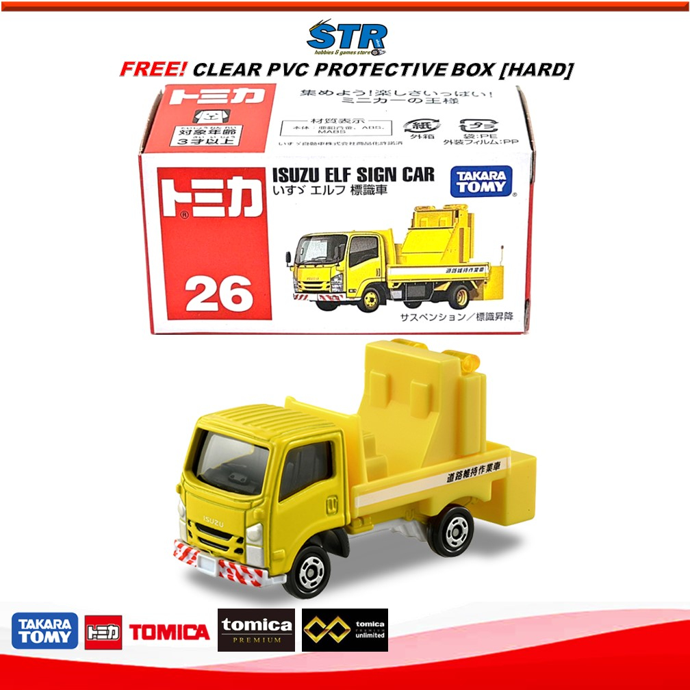 TOMICA No.26 Isuzu Elf Road Sign Truck | Shopee Malaysia