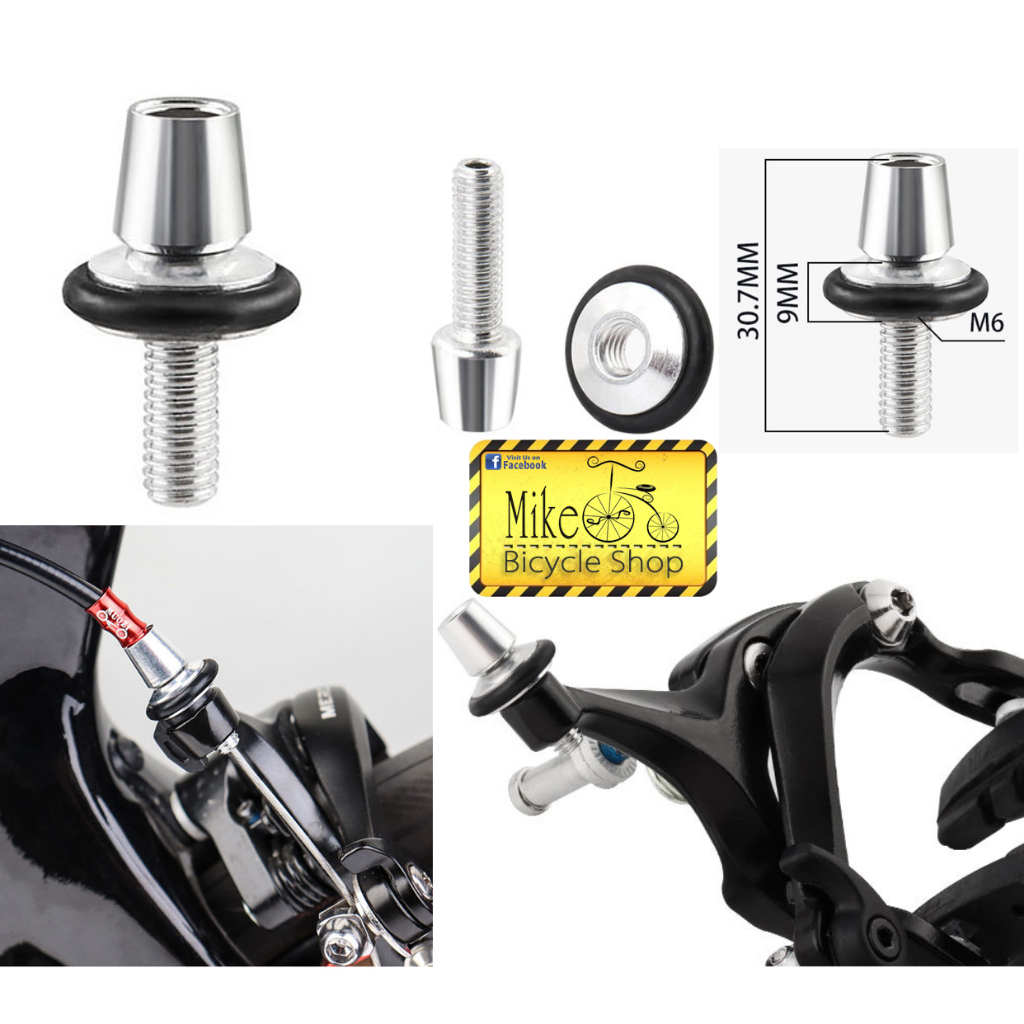 Bicycle Brake Adjustment M6 Screws Stopper Cable Guide Adjuster MTB RB ...