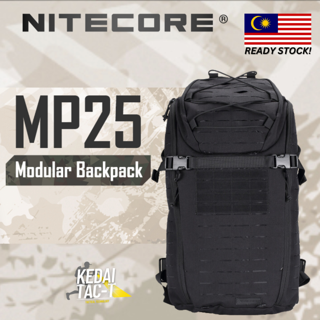 NITECORE MP25 - Multi-Purpose Modular MOLLE Backpack - ORIGINAL - Ready ...