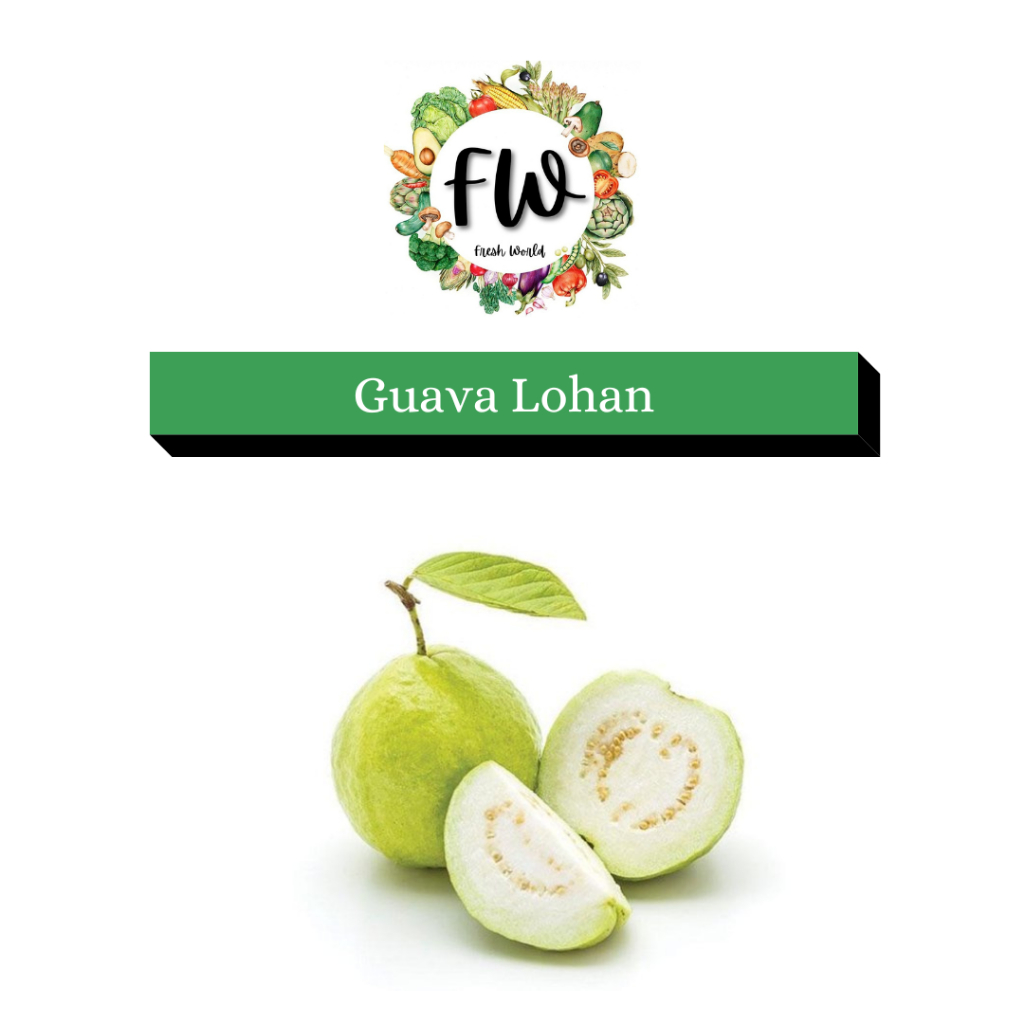 Fresh Guava Lohan // Jambu Batu 番石榴 (400G+/- or 1KG+/-) | Shopee Malaysia