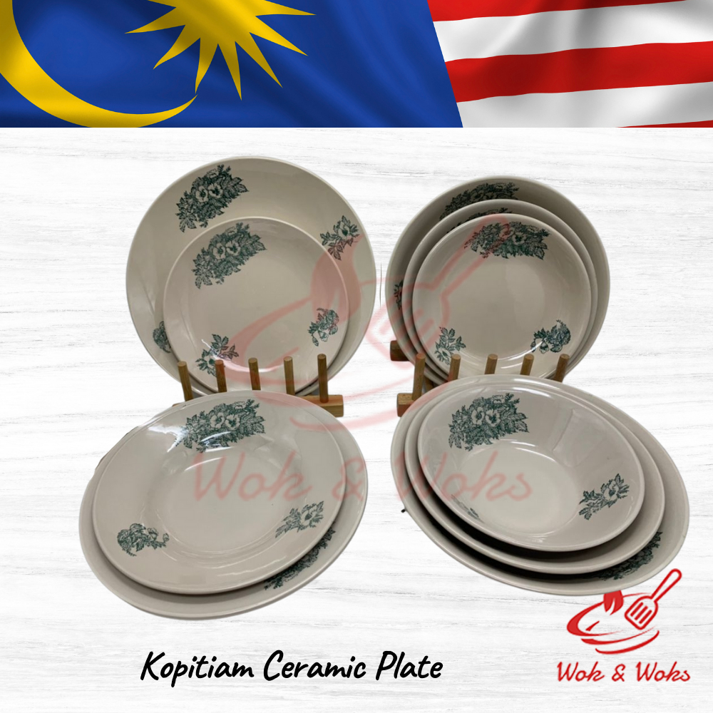 Kopitiam Hainan Ceramic Plate / Pinggan Seramik Kopitiam Hainan ...