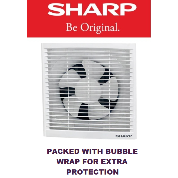 Sharp 10" Ventilating Fan Exhaust Fan GVE250W | Shopee Malaysia