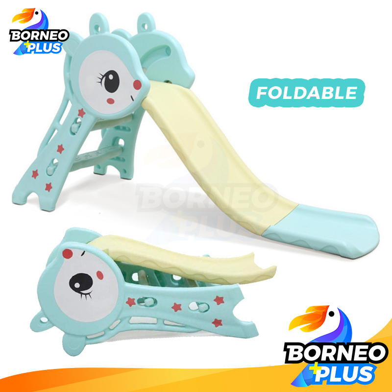 Borneo Kids Slide Play Toy Foldable Long Slider Home Baby Playground ...
