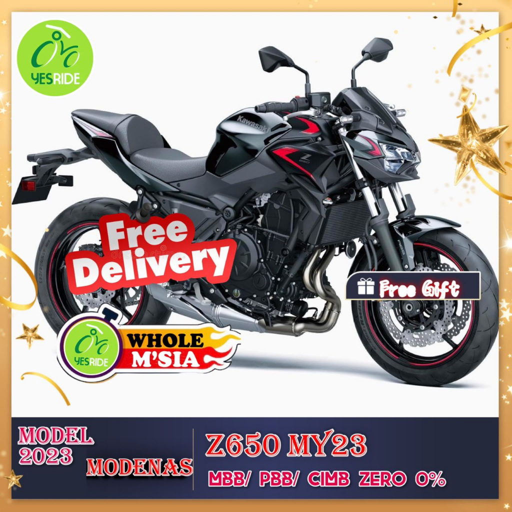 Modenas~Kawasaki Z650 MY23 | Shopee Malaysia
