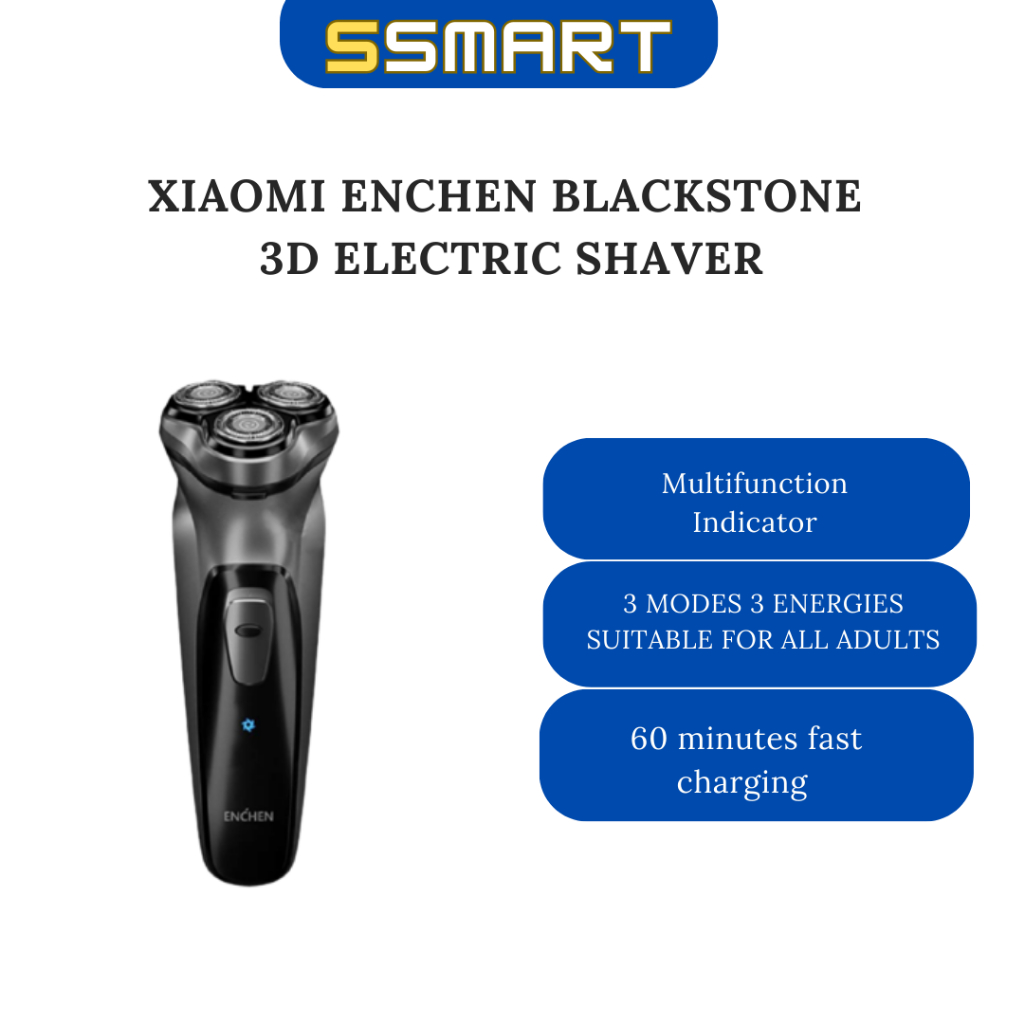 Enchen BlackStone 3D Electric Shaver | Shopee Malaysia
