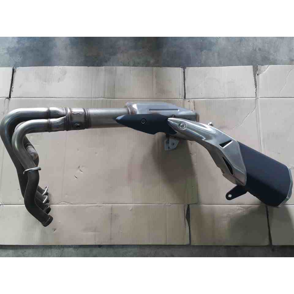 KAWASAKI Z800-2017 ORIGINAL STANDARD EXHAUST FULL SYSTEM | Shopee Malaysia